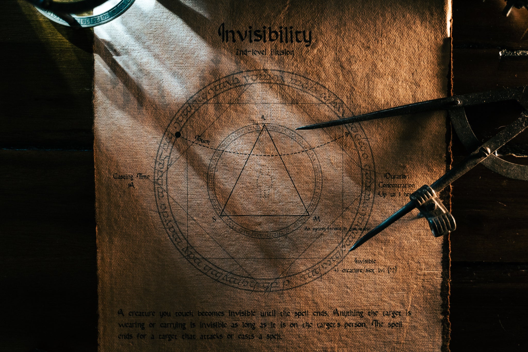 Scroll of Invisibility – Wizards of Madness